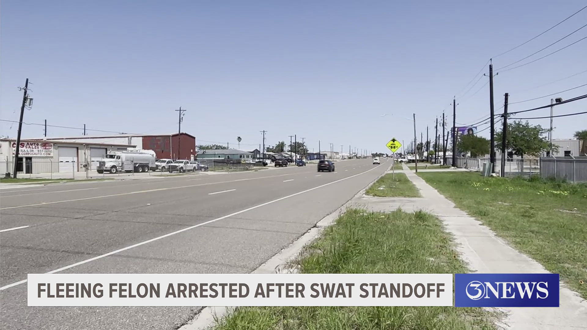 Fleeing felon arrested after SWAT standoff