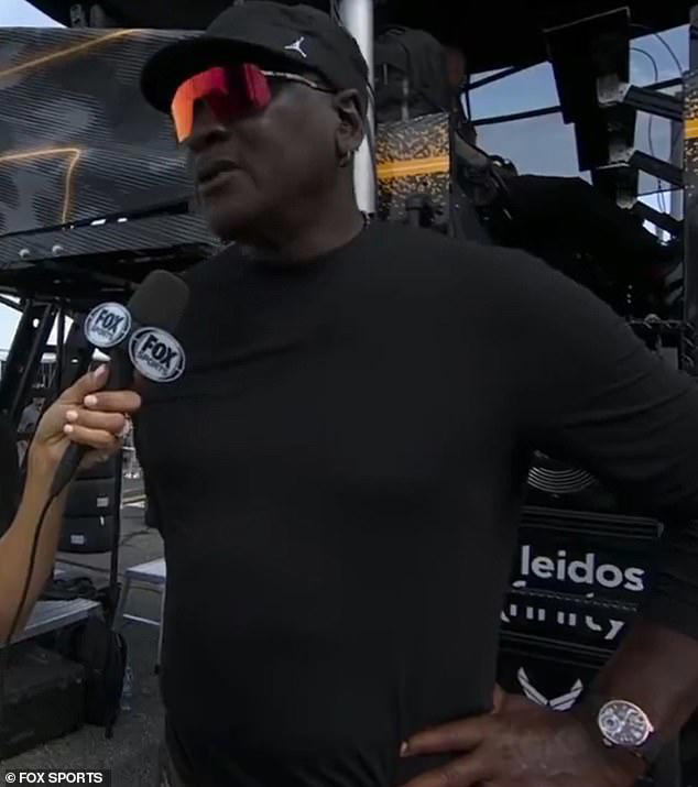 Michael Jordan brands his Nascar co-owner Denny Hamlin 'a clown ...