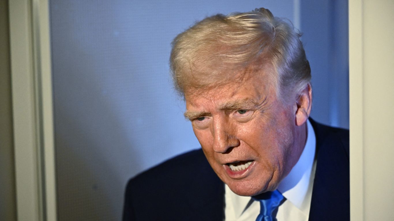 Trump denies engineering market sell-off, says you have to "take medicine"