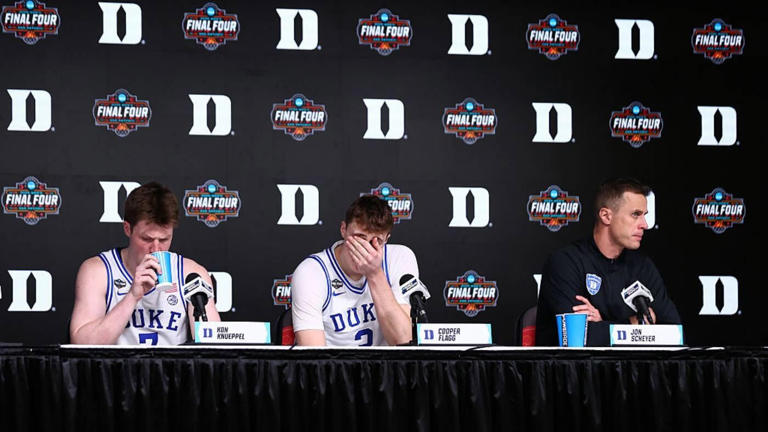 Everything Duke's Cooper Flagg, Jon Scheyer said after heartbreaking loss to Houston in the ...