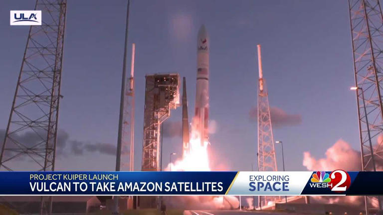 New launch date set for Amazon's first project Kuiper satellite mission