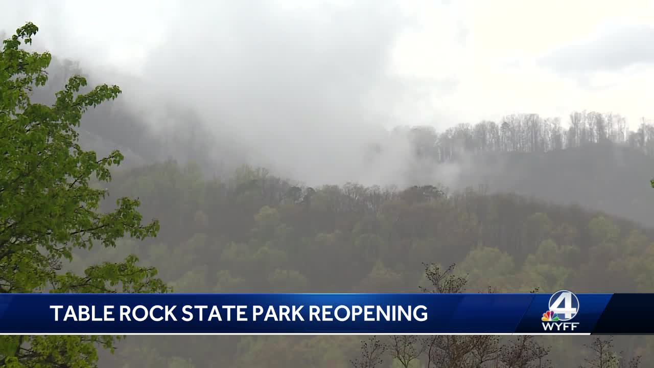 Table Rock State Park reopening after wildfires