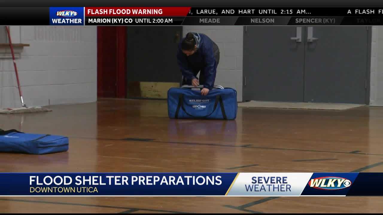 Southern Indiana flood shelter opens in Utica as water levels continue ...