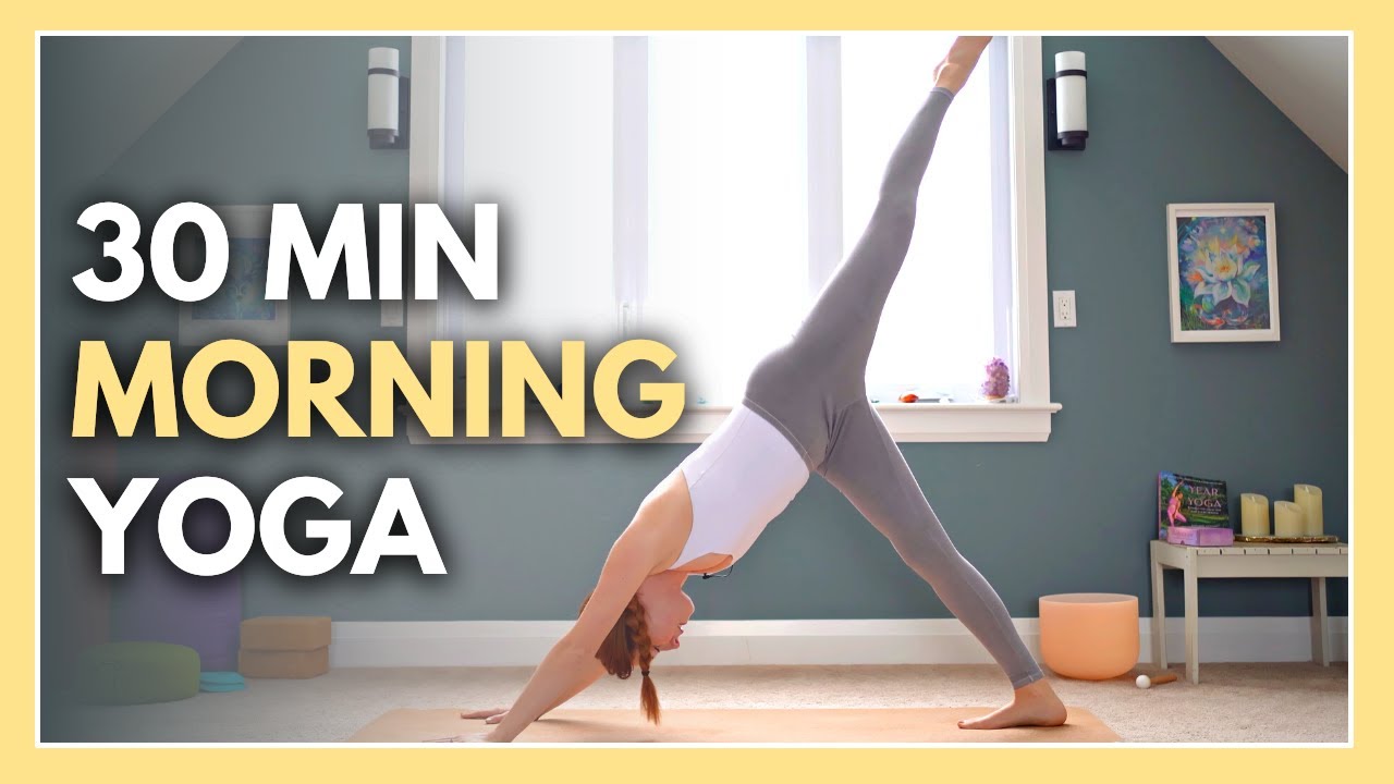 ☀️ 30-Minute Morning Yoga – Go With The Flow & Trust