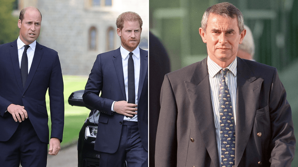 Prince William and Prince Harry's former bodyguard, who was with the ...