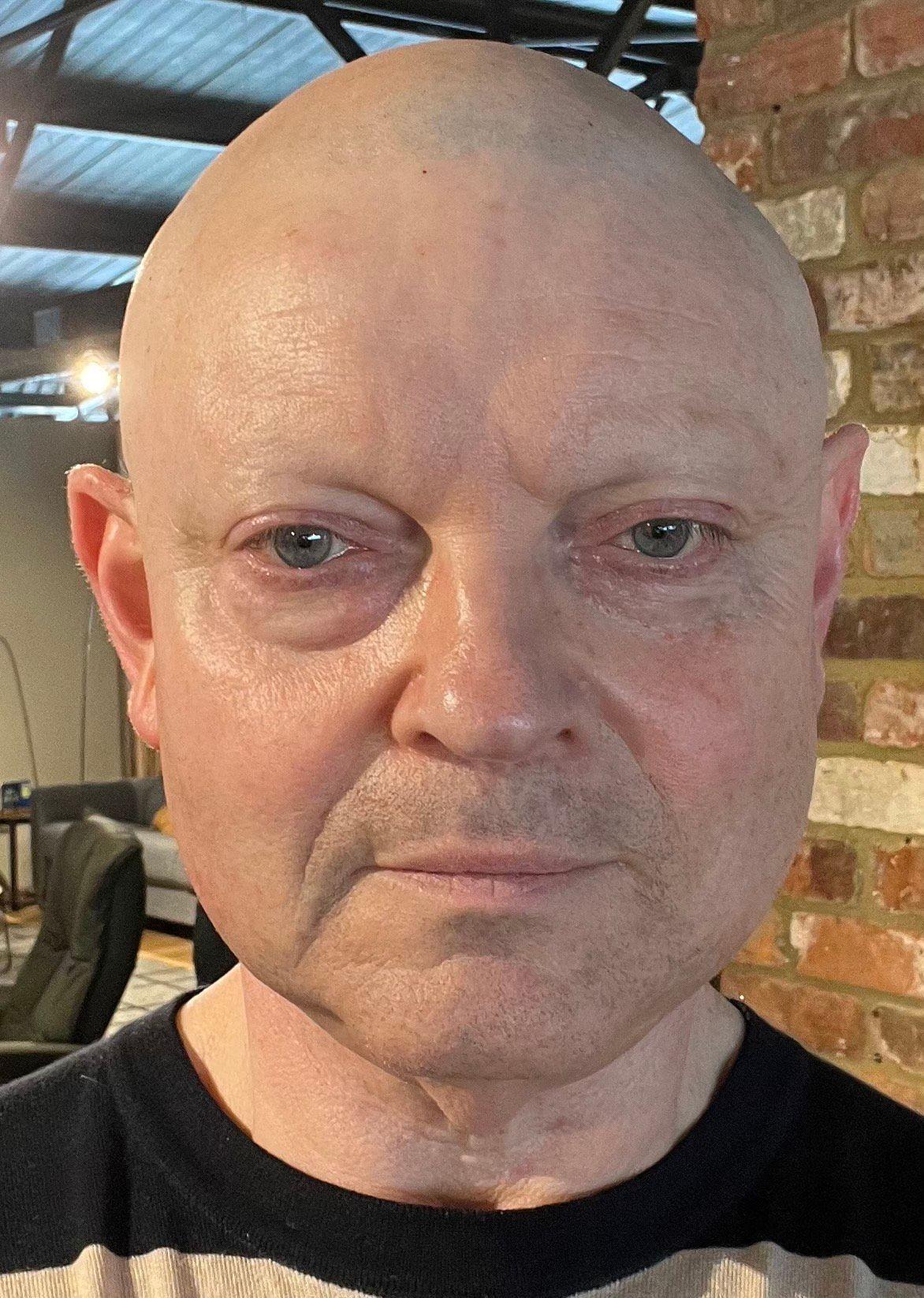 Man raising funds and awareness of the Sussex Cancer Fund