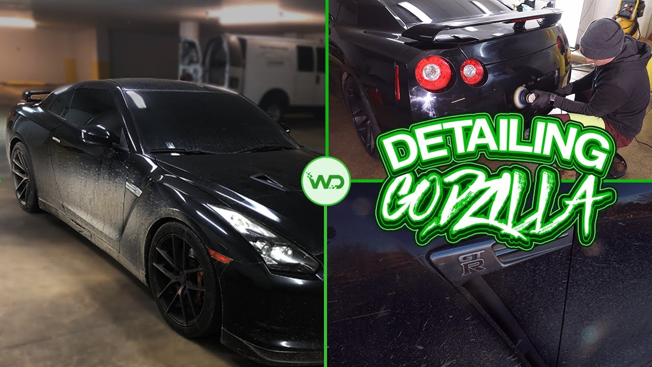 Detailing the dirtiest Nissan GTR for a flawless supercar finish