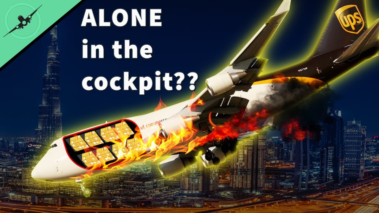 UPS 6 Tragedy: Flames Over Dubai Skies