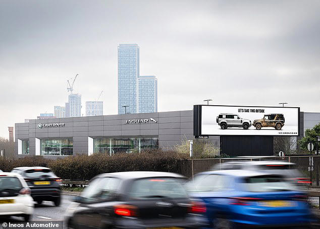 Ineos Automotive reignites feud with Land Rover with 'cheeky' ad
