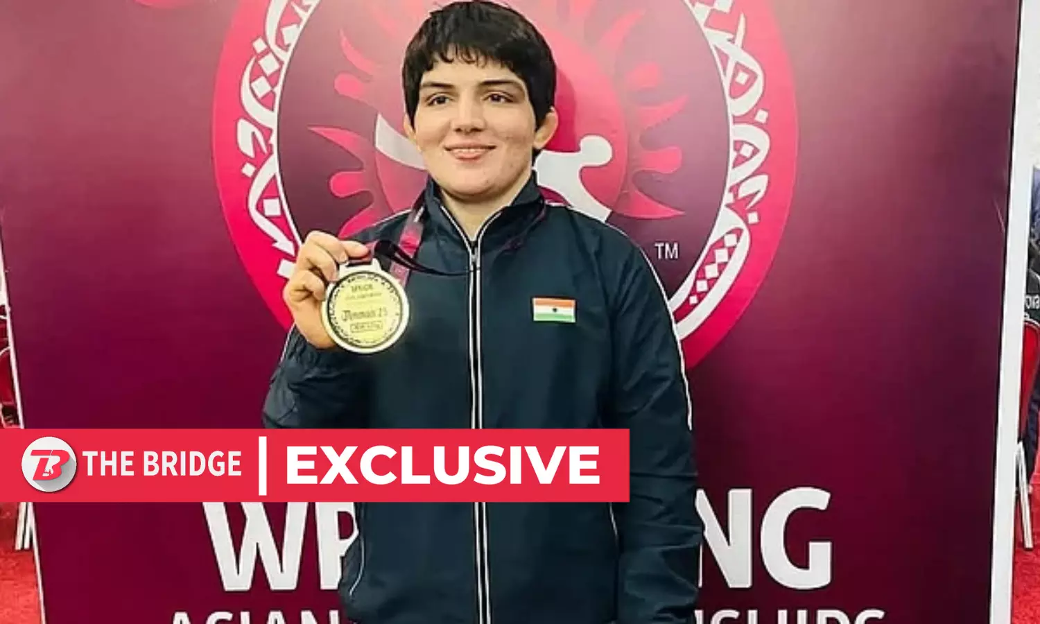 Wrestler Manisha Bhanwala fights through grief to win first Asian C ...