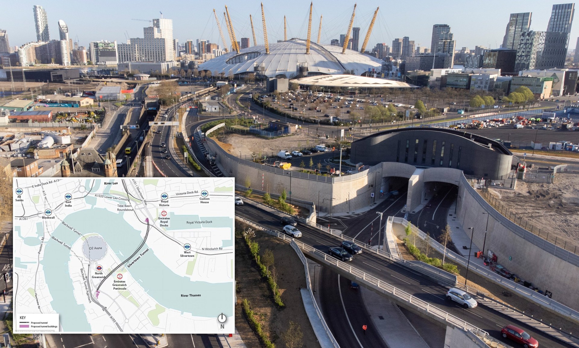 Inside the Silvertown Tunnel opening today - here's how much it will ...