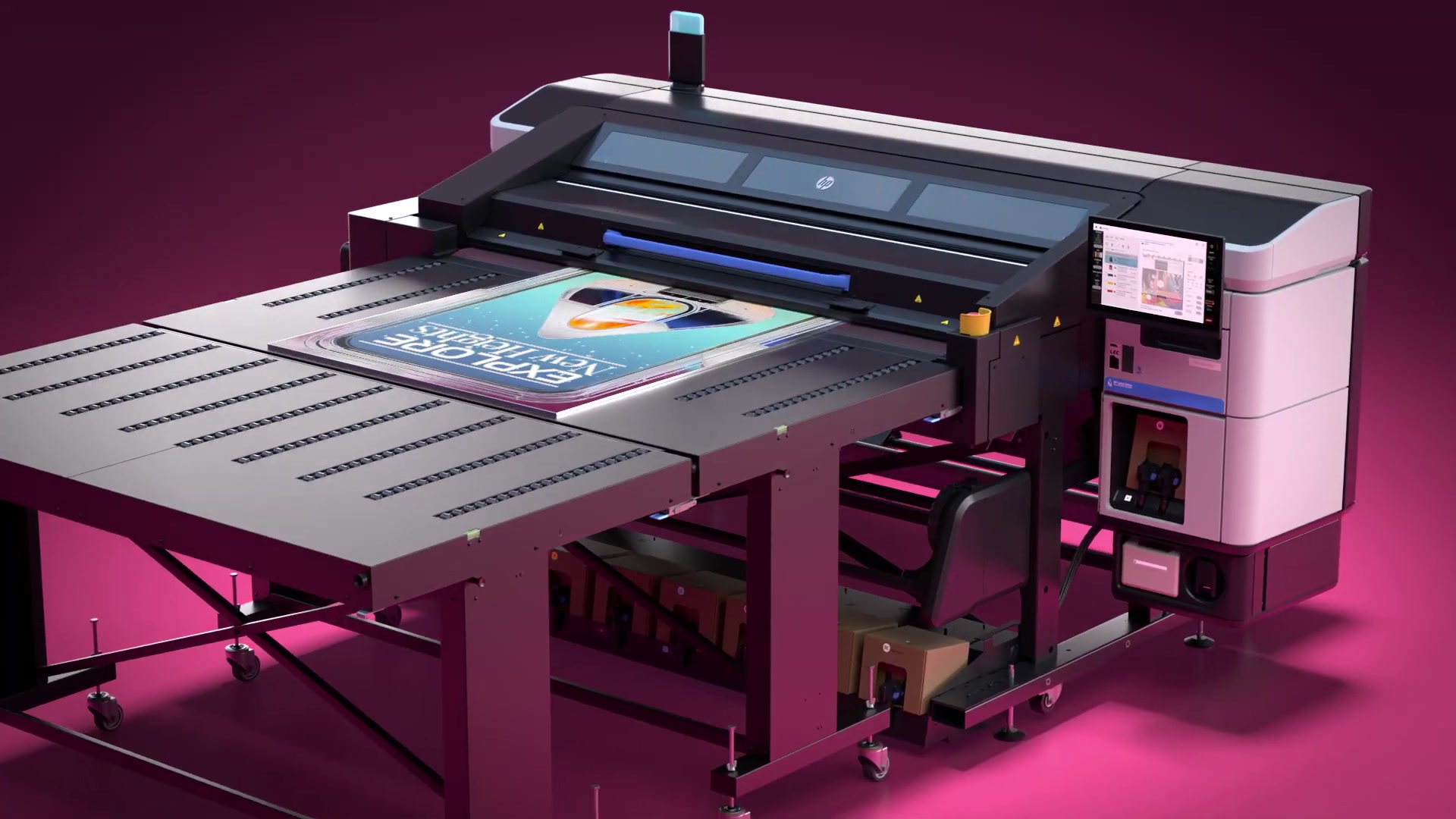 HP Latex R530 Printer One Printer Endless Possibilities for Rigid ...