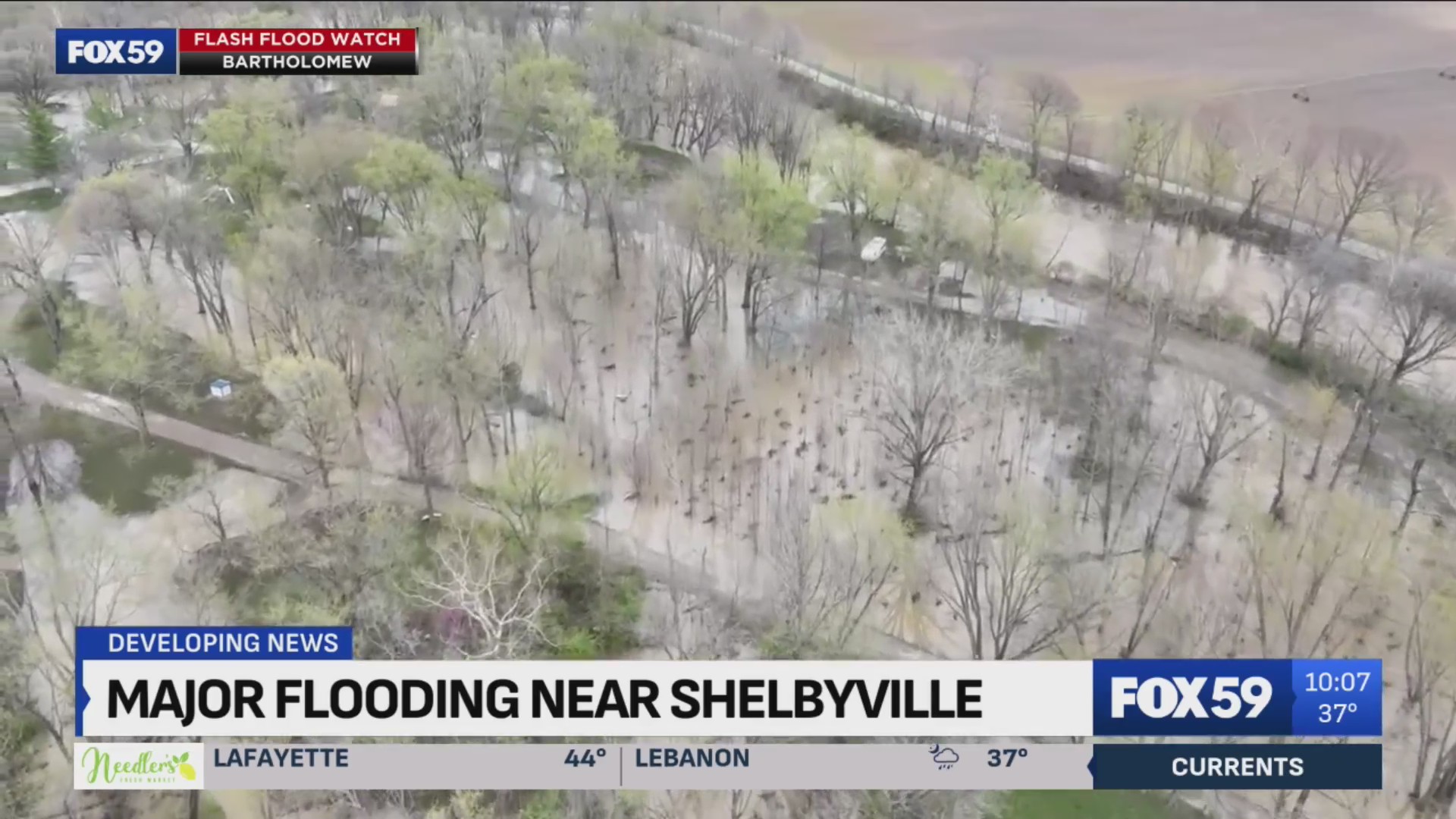 Central Indiana continues to face significant flooding