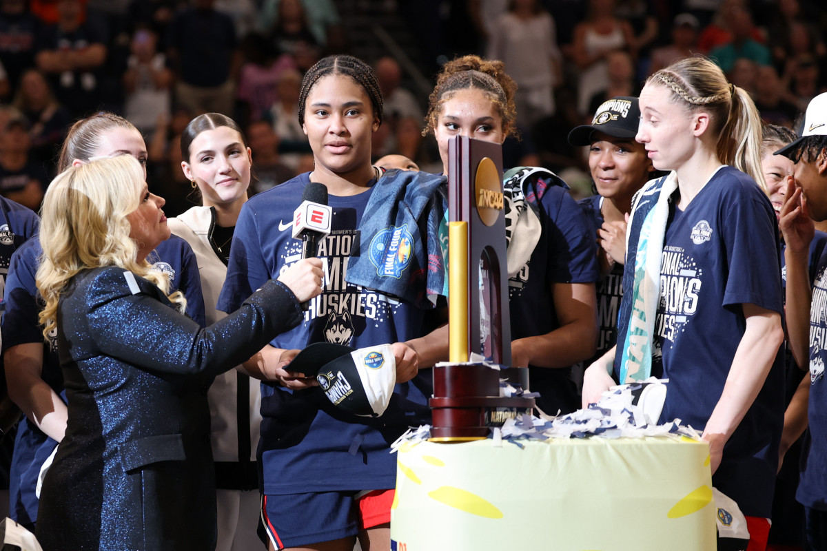 NCAA Posts Historic Sarah Strong News After UConn Championship