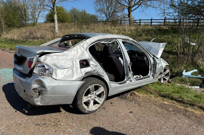 BMW wrecked in horror M6 crash as driver 'more than three times the limit'