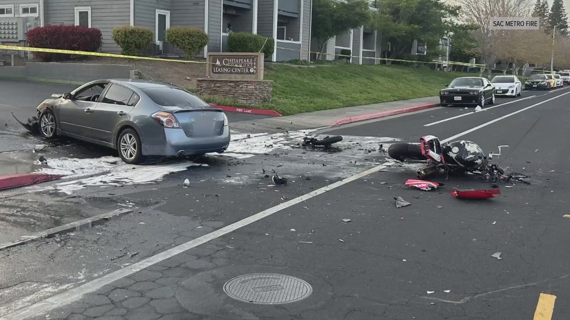 Motorcyclist dead after crash in Rancho Cordova