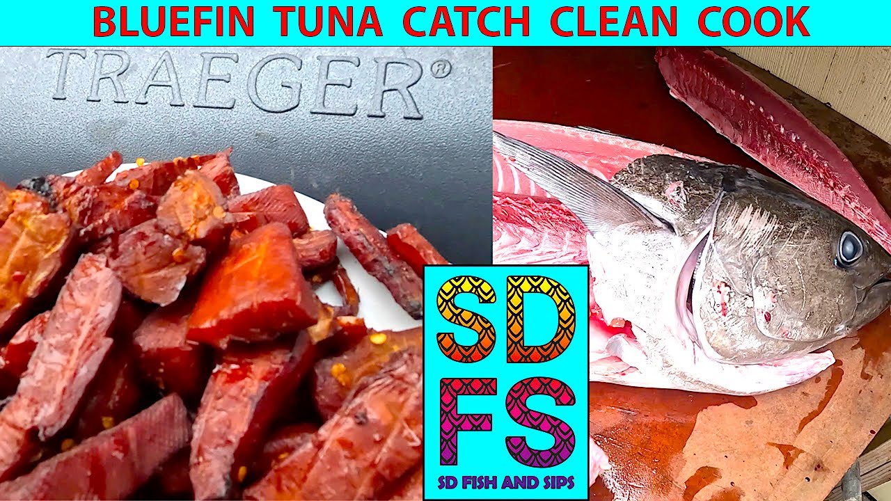 How To Make Bluefin Tuna Poke & Traeger Smoked Fish | San Diego Seafood ...