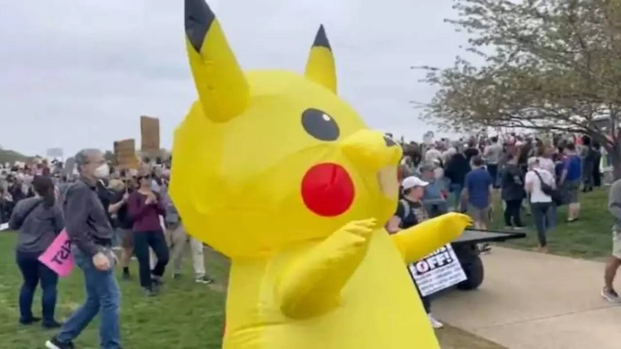 Pikachu joins the resistance! Why is the cartoon character becoming the ...