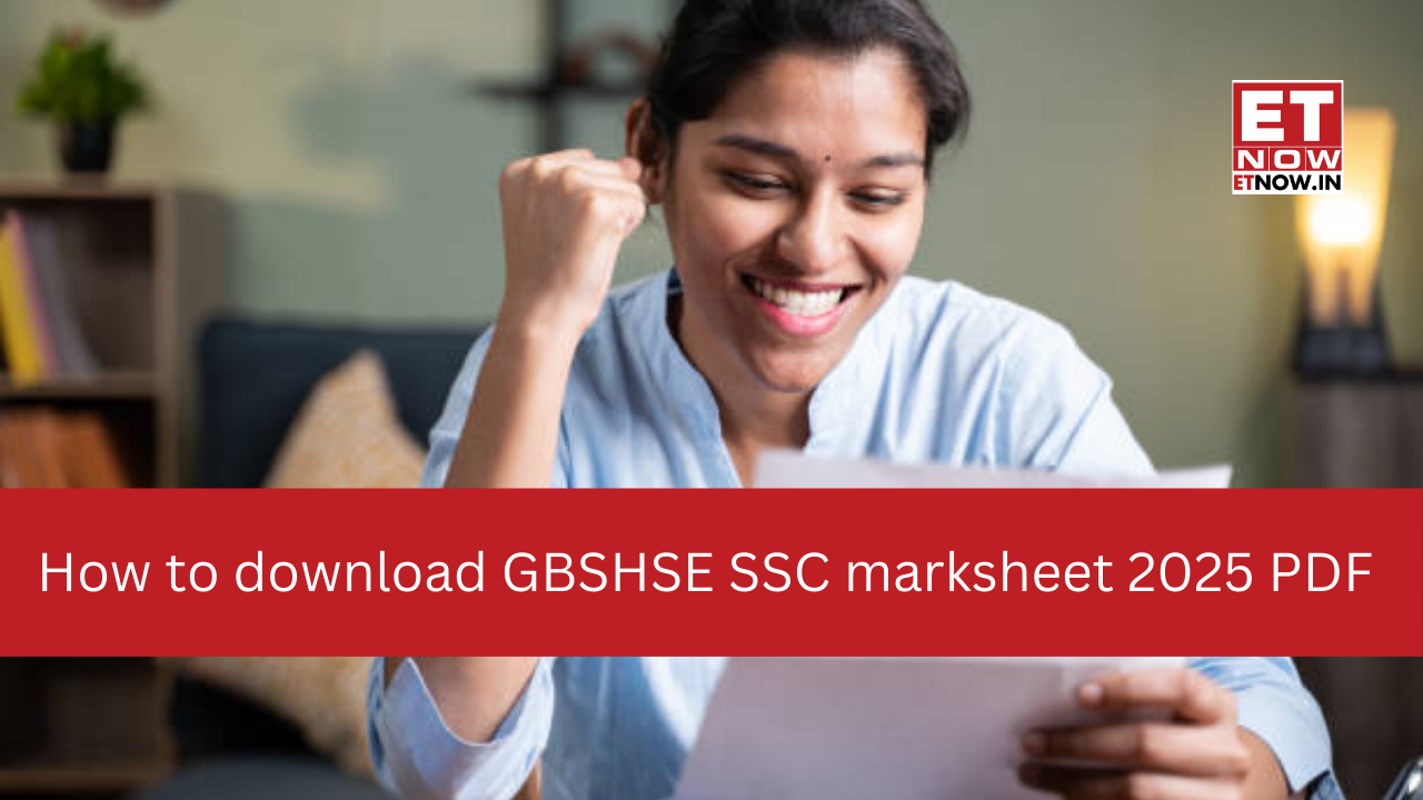Goa Board SSC Result 2025 at gbshse.in; How to download marksheet PDF