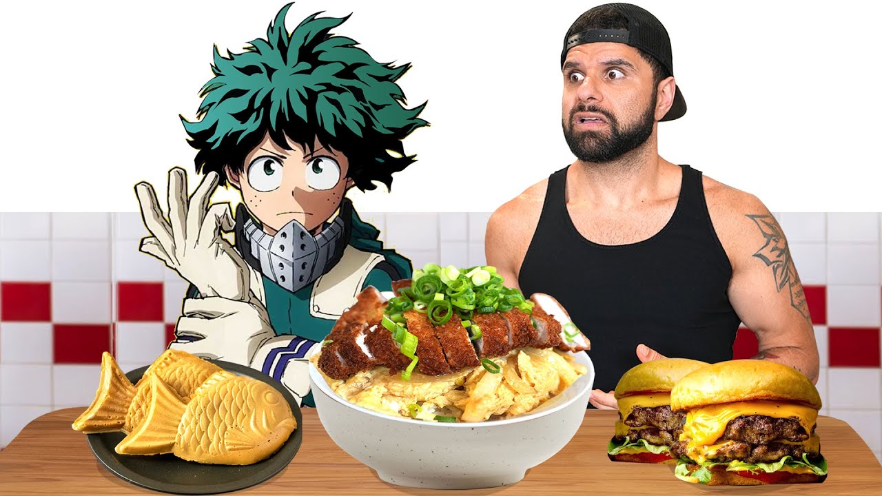 I Tried Deku's Diet from My Hero Academia