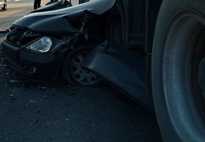 Three survive car and lorry collision in Bukit Mertajam