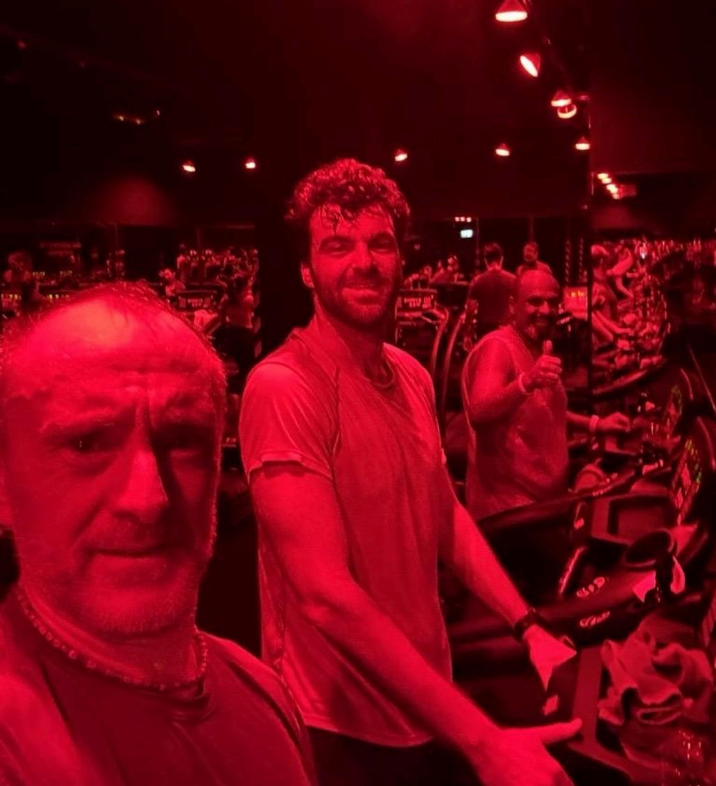 I'm a CEO who used to just wine and dine clients. Now, fitness classes ...