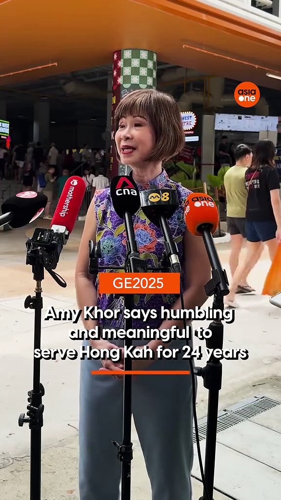 GE2025: Amy Khor says humbling and meaningful to serve Hong Kah for 24 ...
