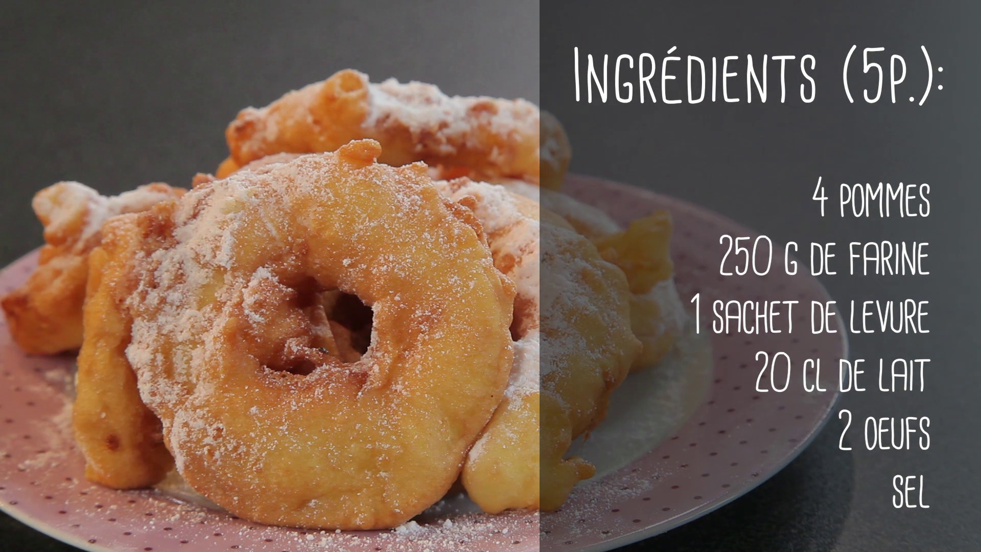 Recette de beignets aux pommes – Gourmand