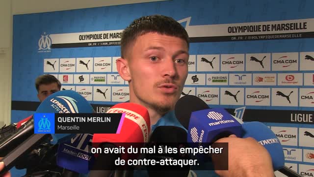 Marseille - Merlin : “Récupérer notre deuxième place était important”