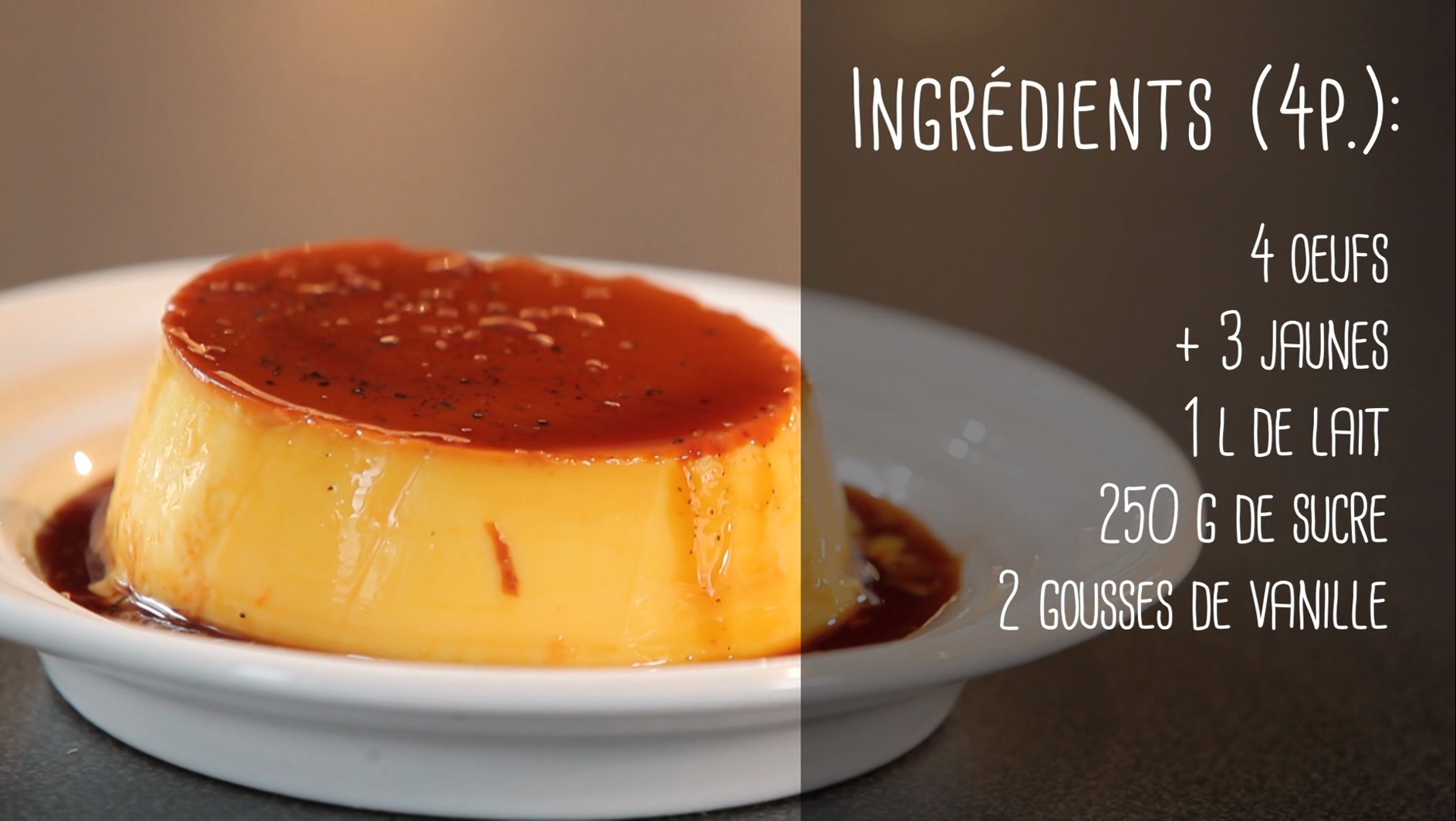 Recette des œufs au lait – Gourmand