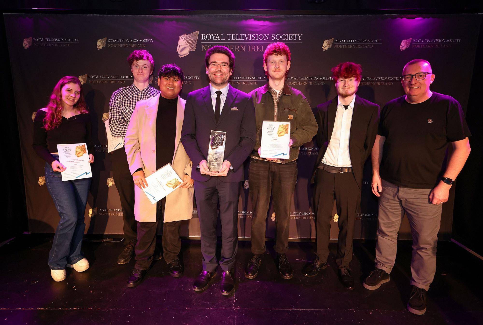 Winners of student television awards announced
