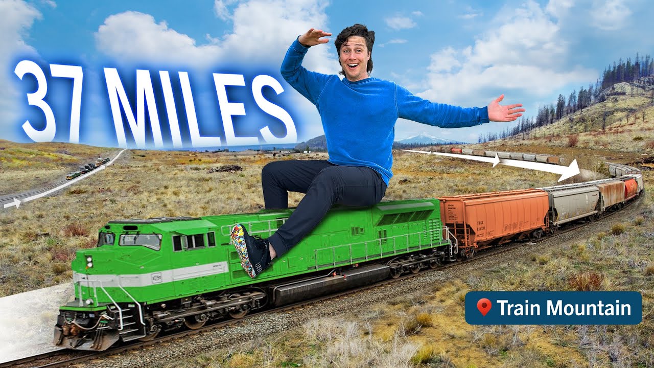 Riding the World's Longest Model Train Track!