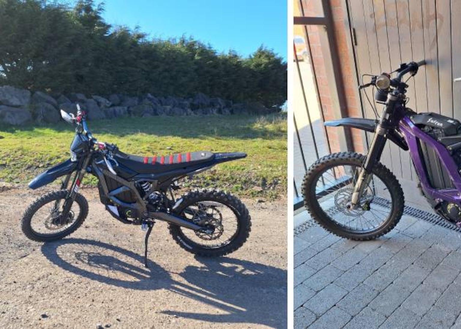 Police seize scrambler bikes in north and west Belfast