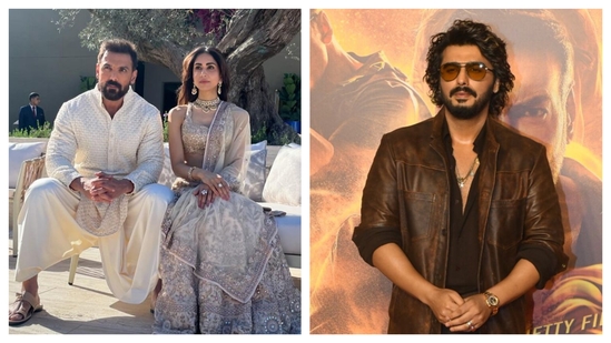 John Abraham goes out on dinner date with wife Priya Runchal but Arjun ...