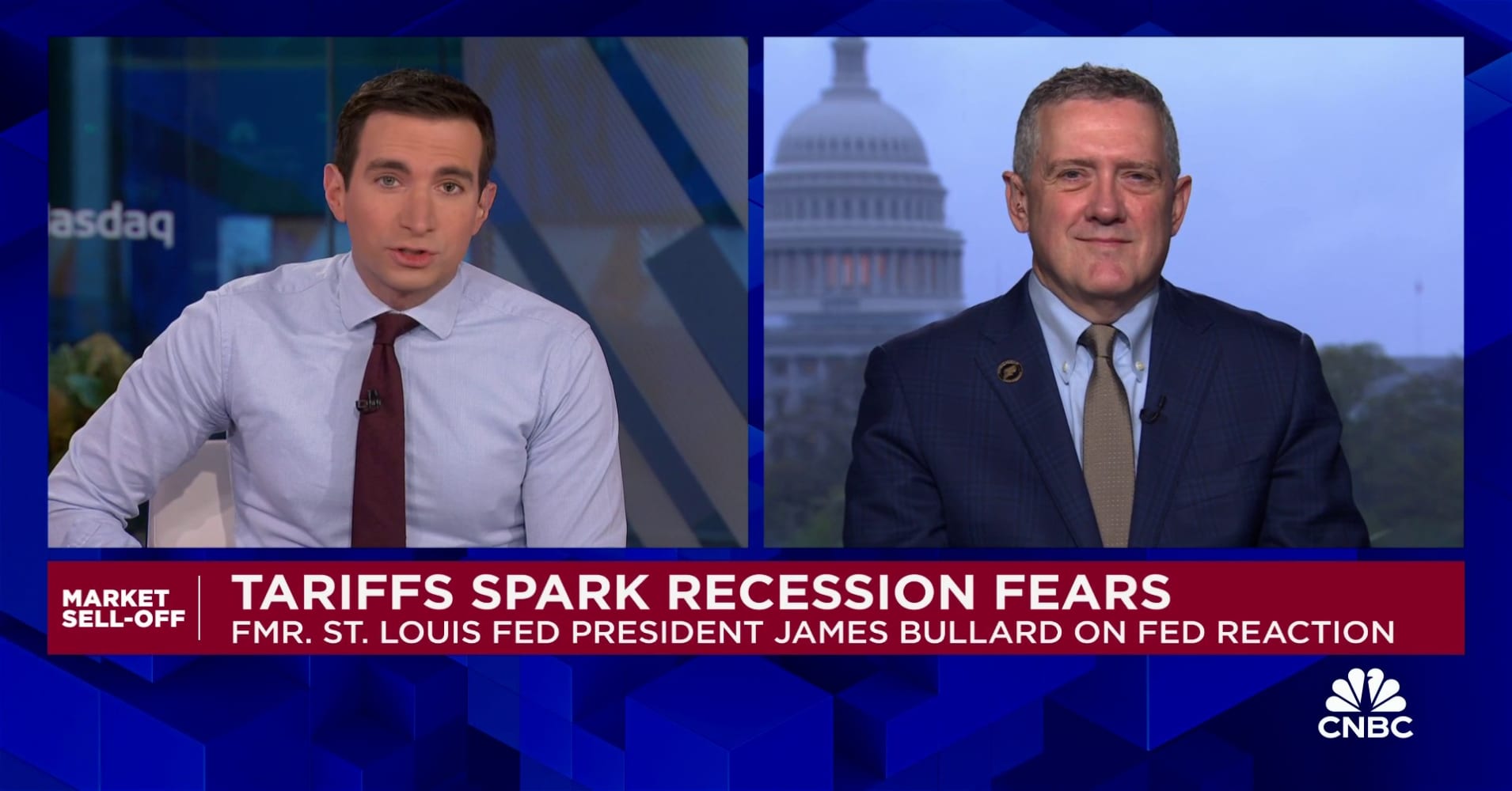 Former St. Louis Fed President Bullard: Trump tariffs could trigger a ...