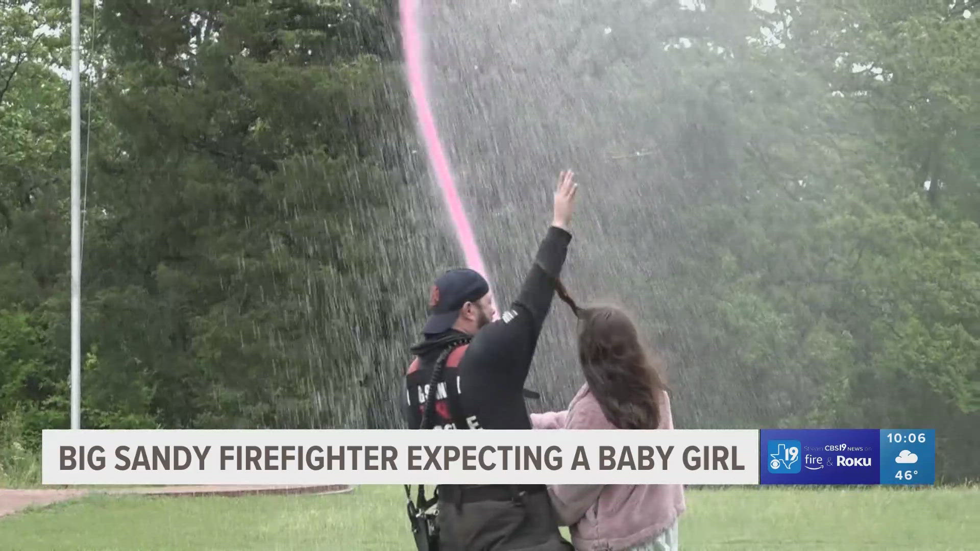 IT'S A GIRL: East Texas fire department helps firefighter, wife with ...