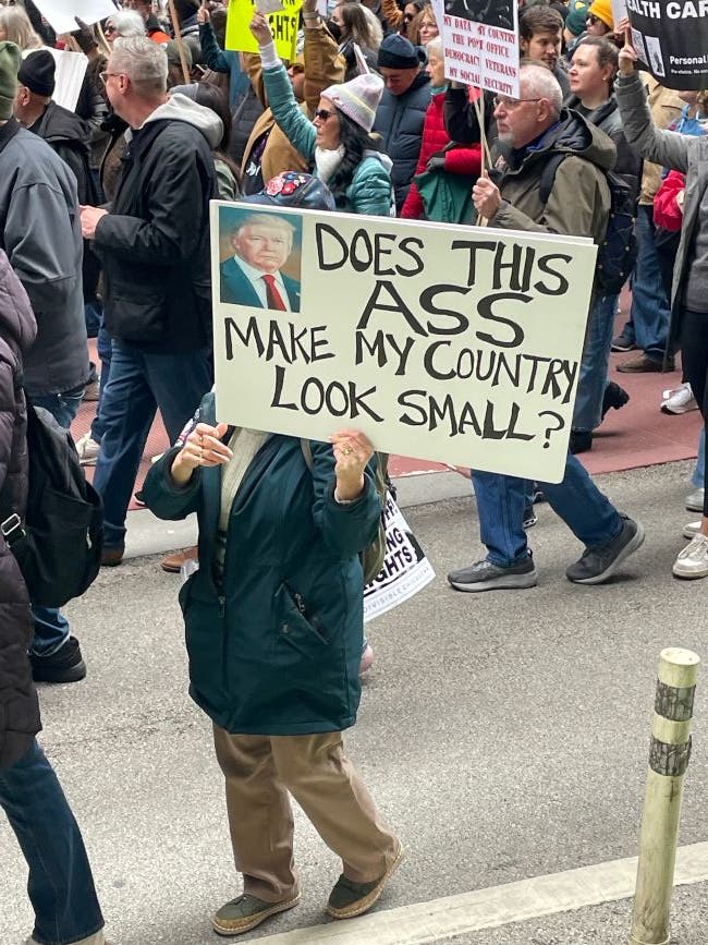 All Hands On Deck: Chicagoans Flock To Anti-Trump, Anti-DOGE Protest