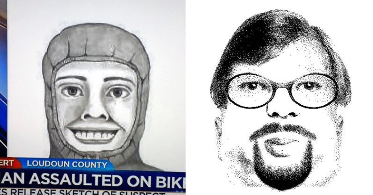 29 Hilariously Bad Police Sketches and Suspect Reconstructions