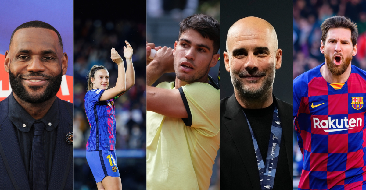 The 50 most influential sports stars in the world – ranked from lowest to highest