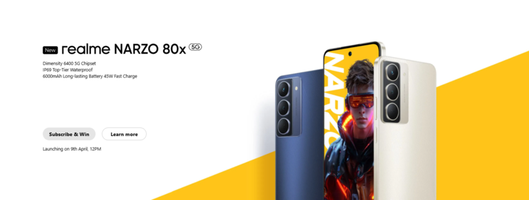 Realme Narzo 80 Pro 5G & Narzo 80x 5G Launches April 9: Early Sales, Student Benefits Revealed