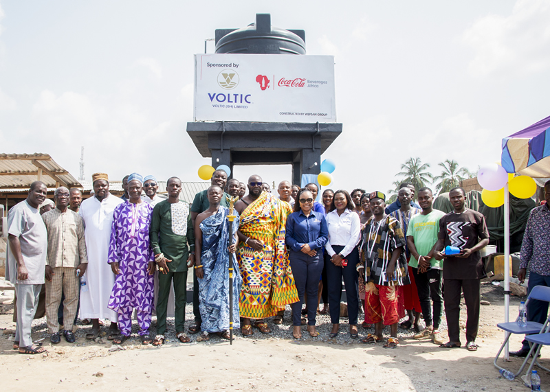 Voltic Strengthens Community Water Supply with New Borehole and ...