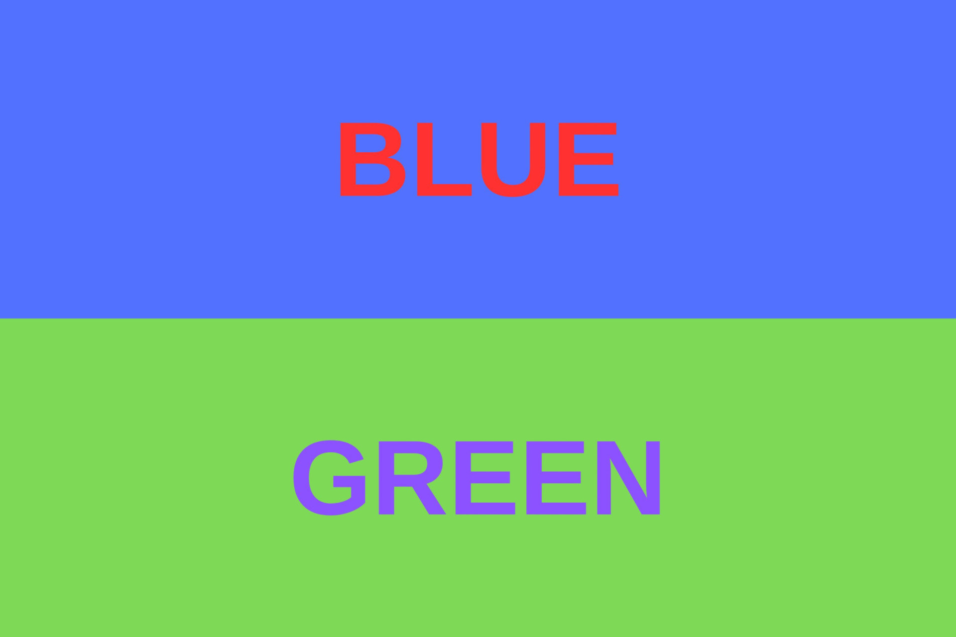 Qu'est-ce que l'effet Stroop