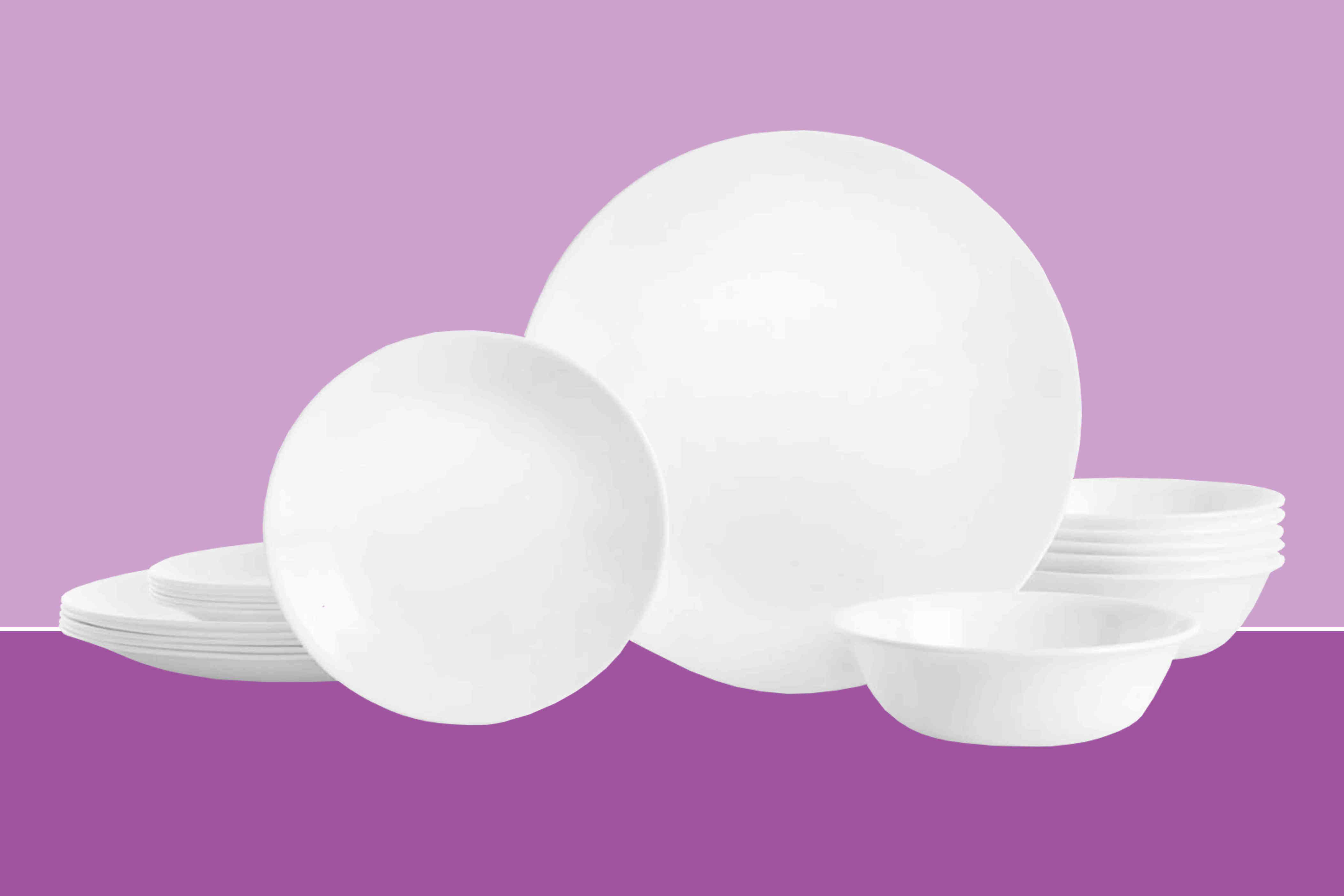 Shoppers Are Replacing Their Heavy Dishes with This 18-Piece Set of ...