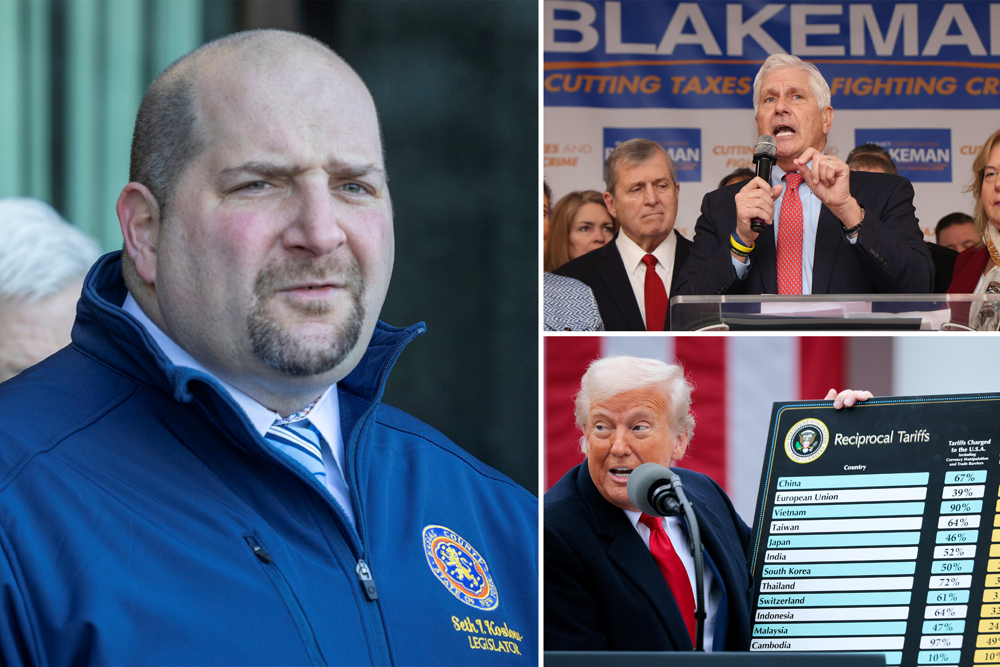 Democratic challenger slams Nassau County Executive Bruce Blakeman’s ...