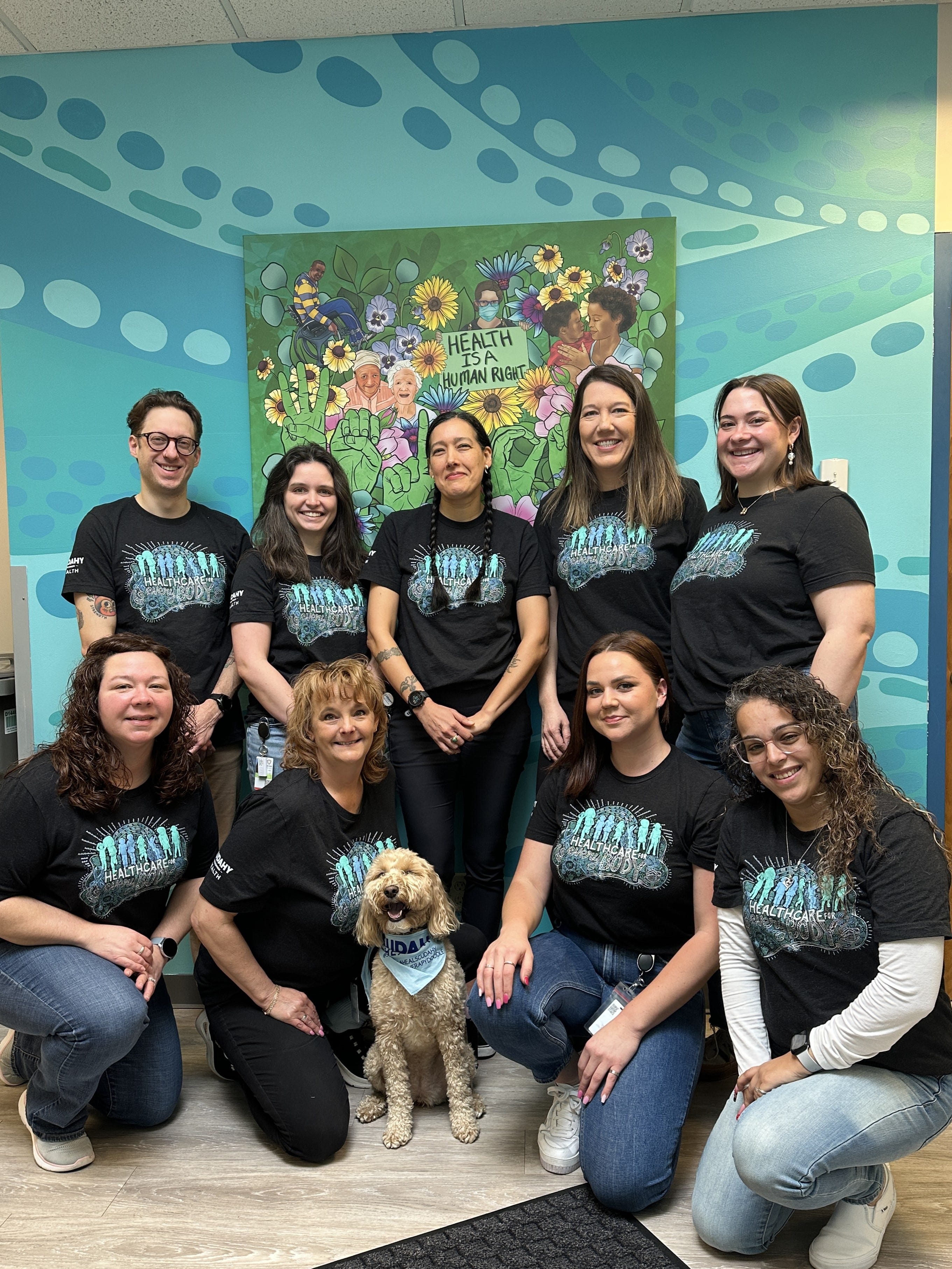 Meet Stella, the Cudahy Health Department's new certified therapy dog