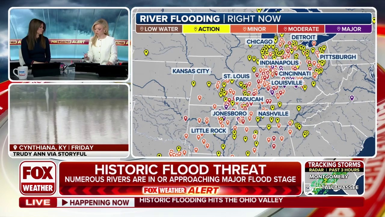 Rare major river flooding brings new flood worries long after rain ends