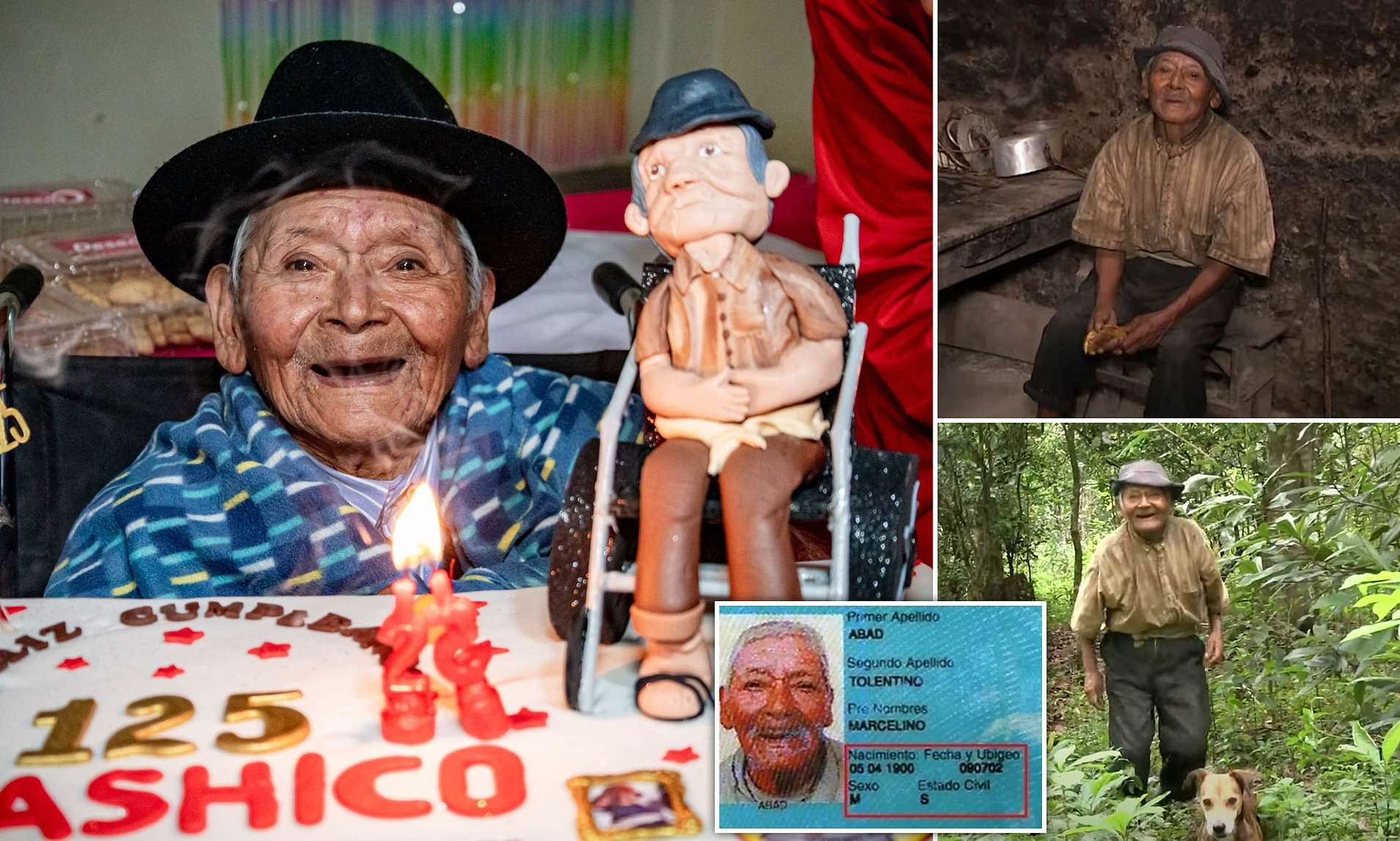 Peruvian farmer 'celebrates his 125th birthday'