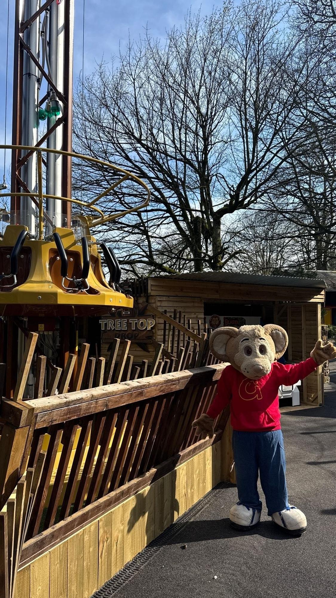 New drop ride thrills visitors at Gulliver’s Kingdom