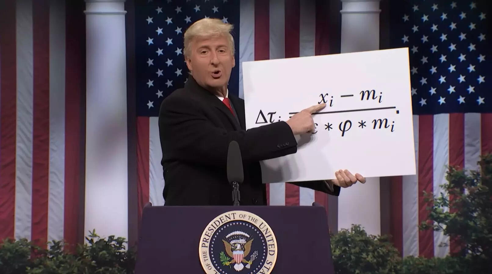 'Me stabbing Xi': SNL decodes Donald Trump's trade tariff formula