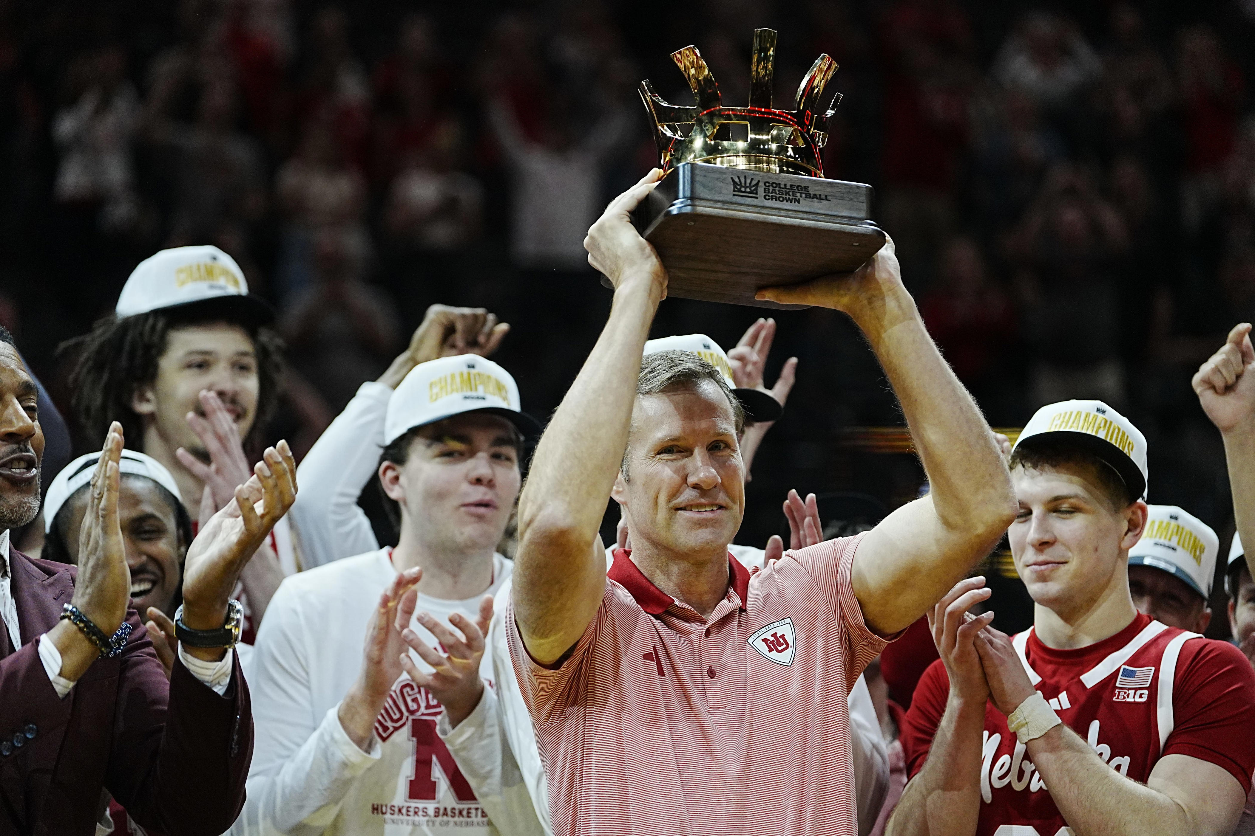 Nebraska wins College Basketball Crown after rallying to defeat UCF 77-66